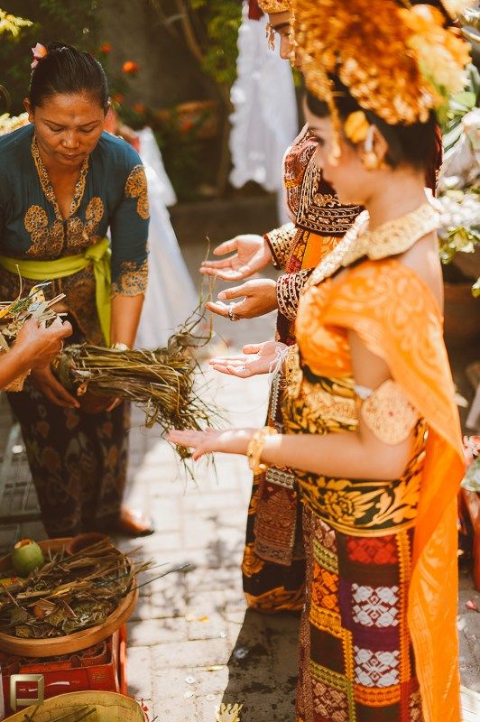 Balinese Wedding Ceremony - Pinggala Villa Ubud